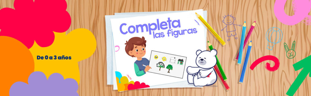 Completa y colorea las figuras | LaCardio Kids